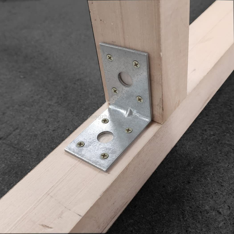 Heavy Duty Galvanized Angle Brackets with Reinforce Rib - Buy ...
