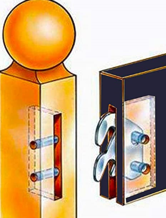 Wooden Bed Catch Hook Plates Bed Rail Brackets Hook Plates - Buy Hook ...