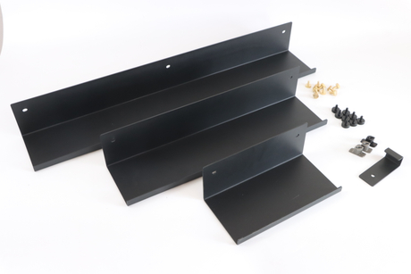 Wall Floating Shelves Metal Heavy Duty Floating Brackets for Gaming ...