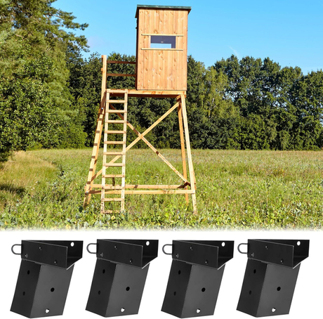 Deer Stand Brackets Deer Blind Brackets, Compound Angle Platform ...
