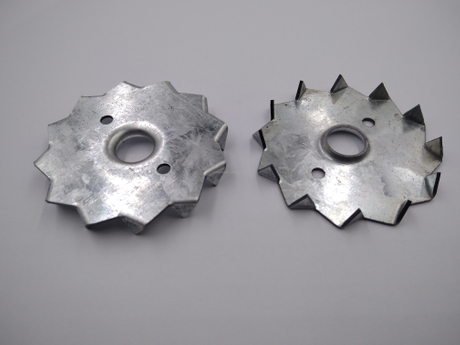 38mm M10mm Galvanised Steel Single Sided Tooth Plate Timber Connector ...